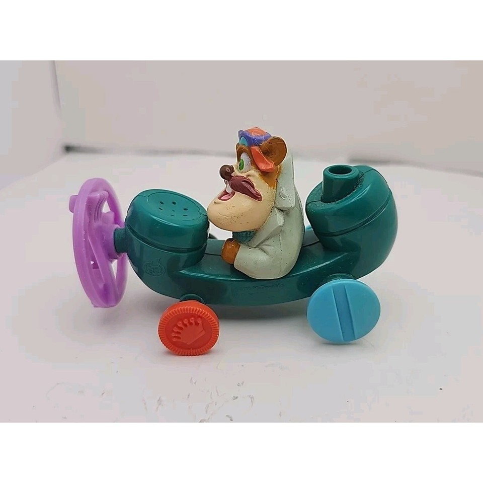 VINTAGE 1989 CHIP N DALE RESCUE RANGERS FLYING VEHICLE MCDONALDS HAPPY ...