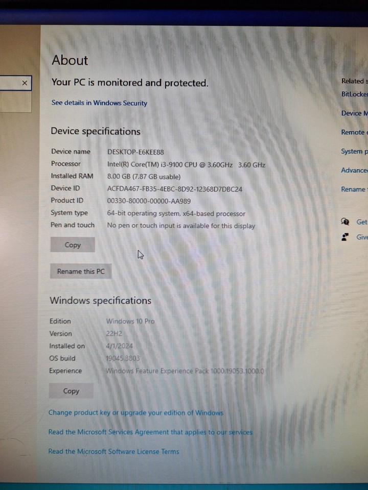 Very PC Micro Core i3-9100 @ 3.6GHz 8GB 120GB Win 10 TINY MINI Desktop ...