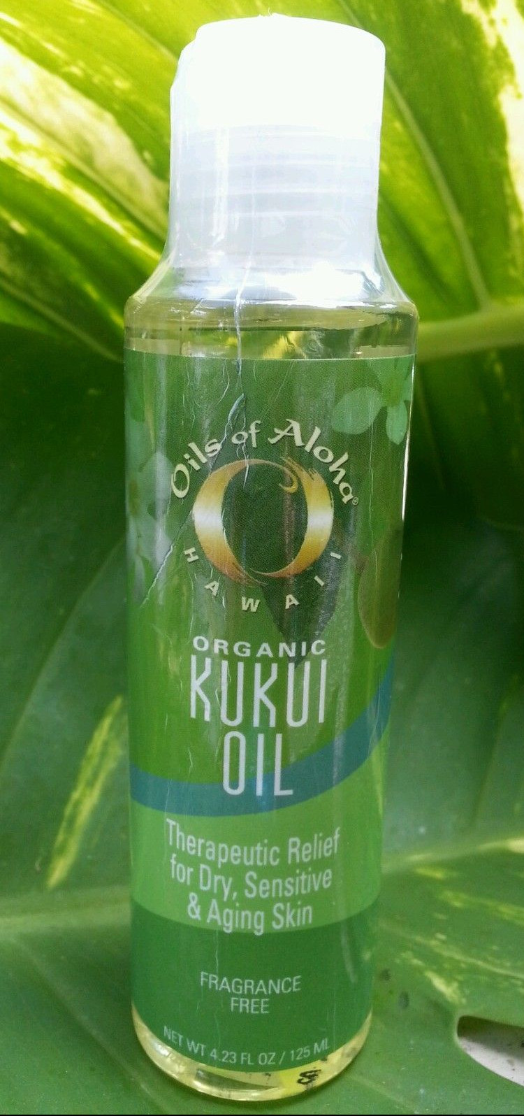 Oils of Aloha 100% Pure Organic Kukui Nut Oil Fragrance Free 4oz.Fresh ...