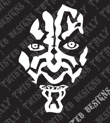 Star Wars Darth Maul car truck vinyl decal sticker yoda jedi empire ...