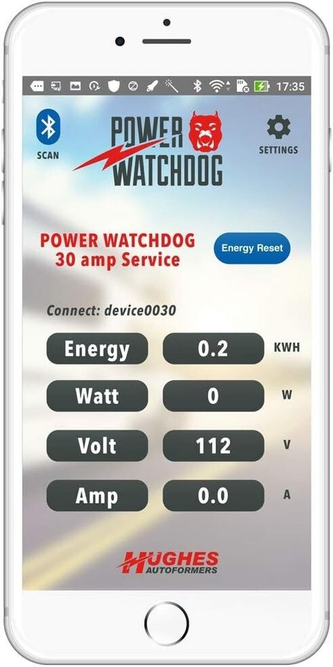 Power Watchdog PWD30, Bluetooth Surge Protector, 30 Amp, Portable, 14 ...