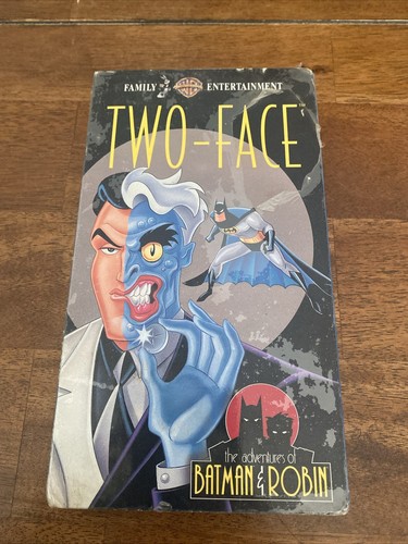 The Adventures of Batman Robin - Two-Face (VHS, 1995) for sale online ...