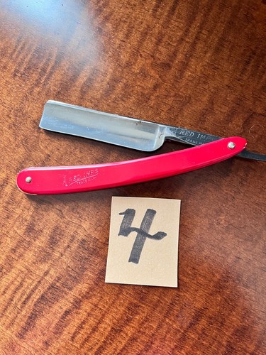Case USA Red Imp Straight Razor | eBay