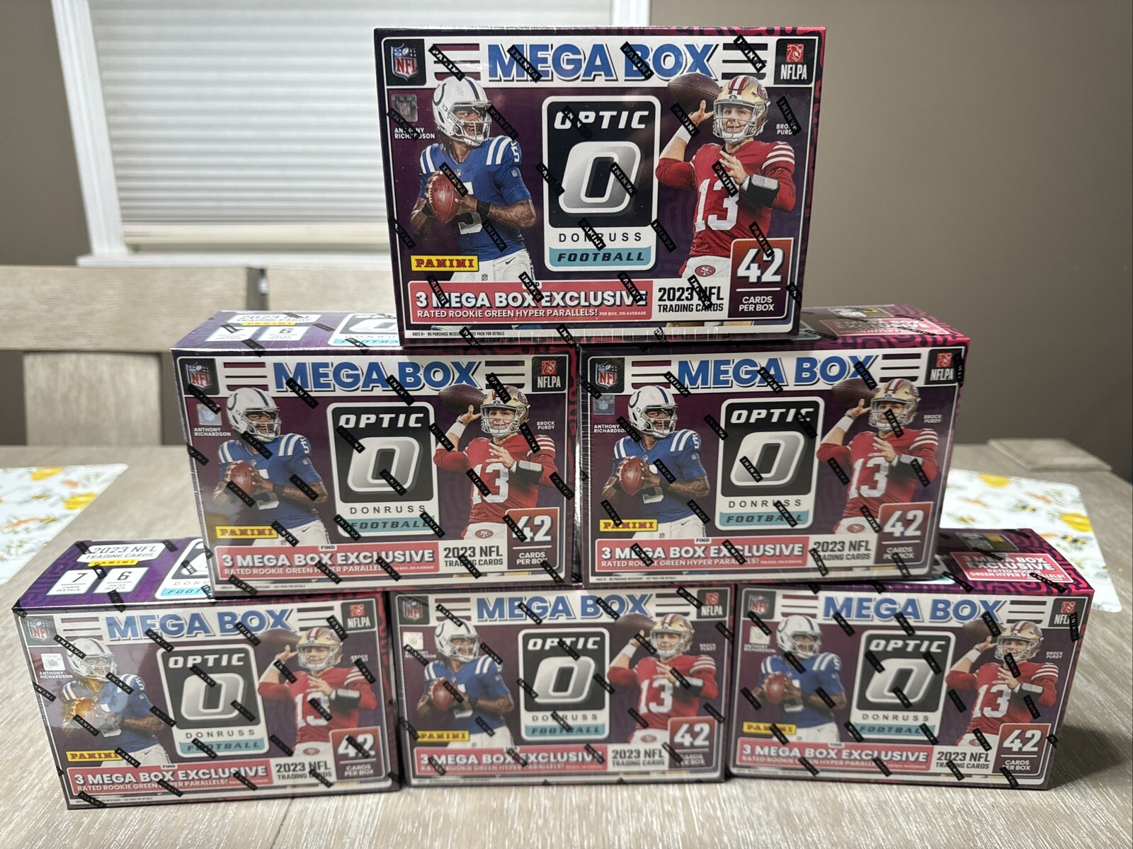 2023 Panini NFL Donruss Optics Football Trading Card Mega Box Target IN ...