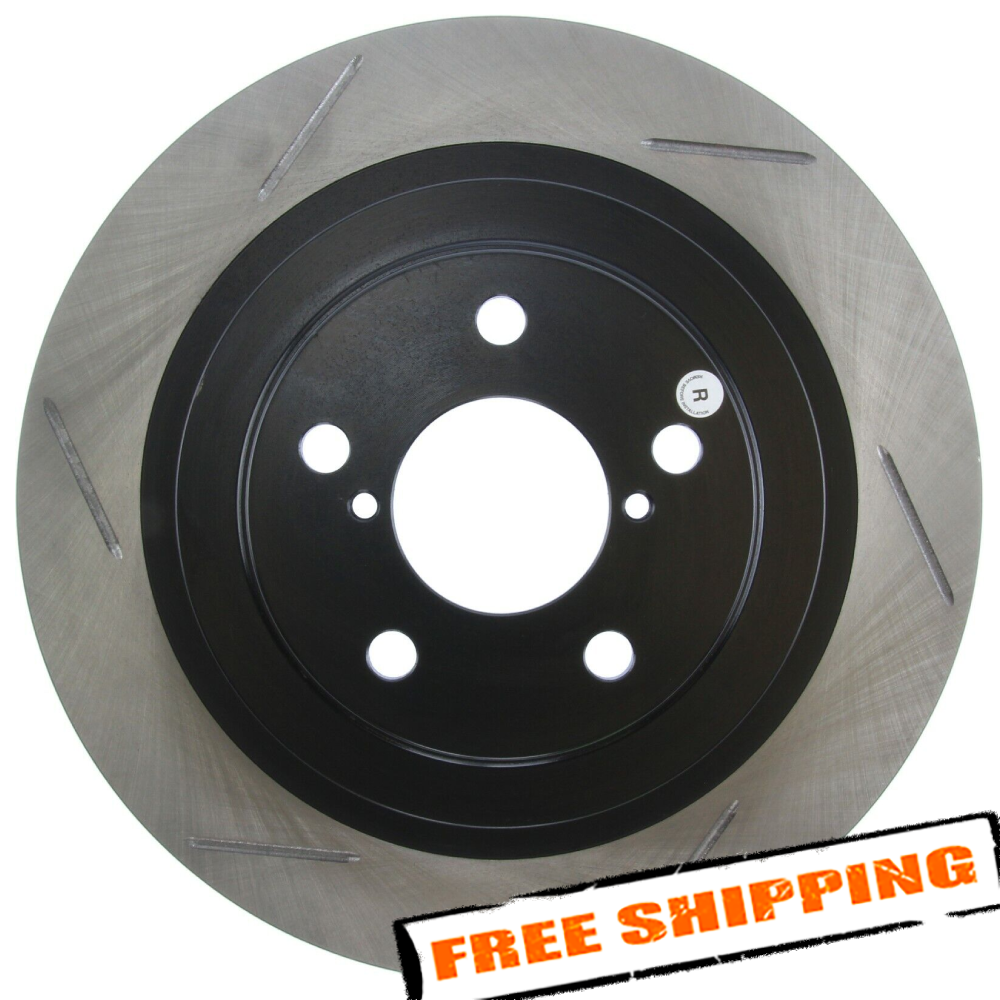 StopTech Sport Slotted 1-Piece Rear Brake Rotor for 06-07 Subaru ...