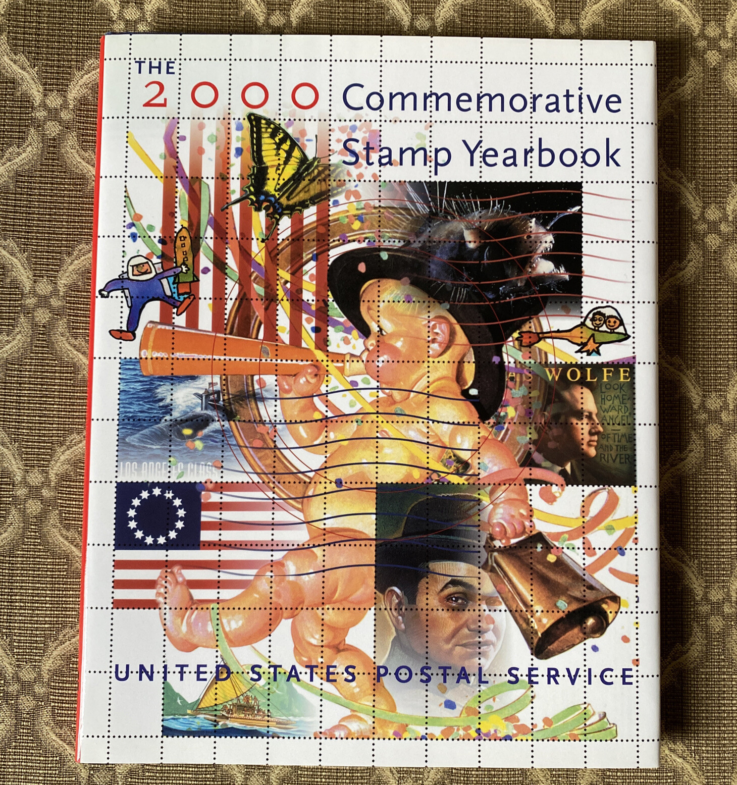 NEW The 2000 US Commemorative Stamp Yearbook Hardcover USPS Year Book ...