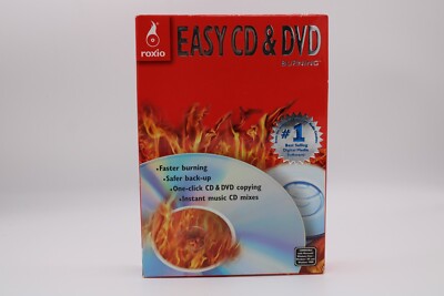 Roxio Easy CD & DVD Burning - Capture, Edit, Burn and Share - SVCD NEW ...