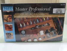 Aztek Ultimate Metal Airbrush Set with Wood Case for sale online | eBay