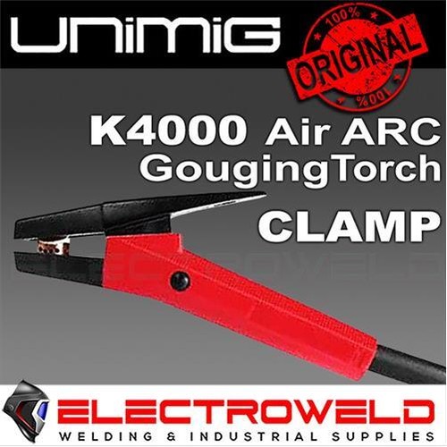 Unimig K4000 Air ARC Gouging Torch 1000 Amp Clamp Carbon Gouger Welding ...