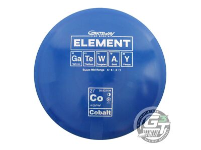 NEW Gateway Cobalt Element 178g Blue Silver Shatter Foil Midrange Golf ...