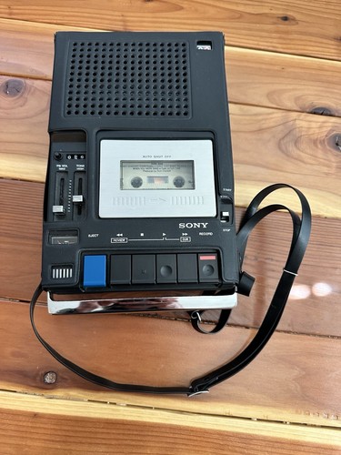 Vintage SONY TC-76 Cassette-Corder Tape Recorder Transcriber w/ Case ...