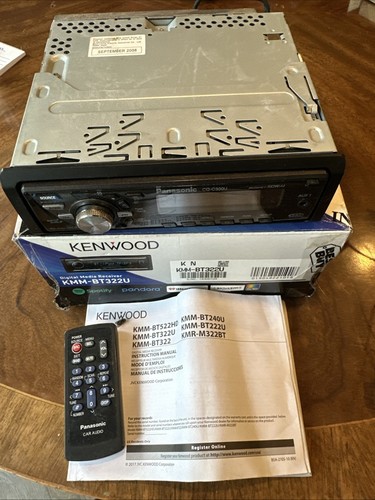 Panasonic Cq-c300u Car Stereo Cd Player Radio KMM-BT322U Bluetooth ...