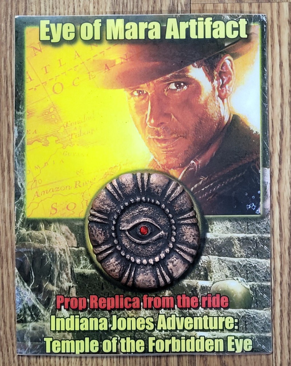 Indiana Jones Eye of Mara Prop Replica IJ Adventure Forbidden Eye Ride ...