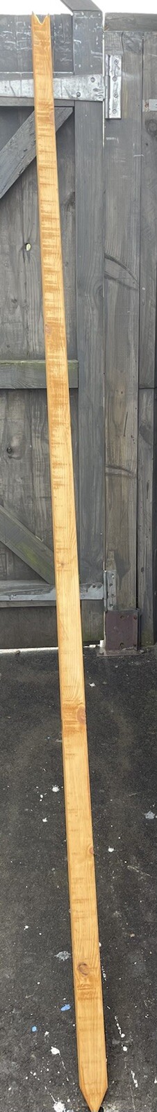 Washing Clothes Line Prop 240cm (8ft) max Wooden, Handmade, Painted Or ...