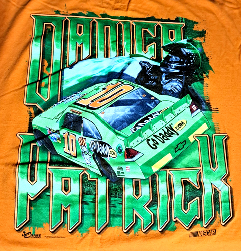 Chase Authentics Danica Patrick Racing #10 Orange T-Shirt 3XL VGUC 56 ...