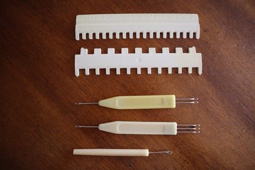 Multi Needle Transfer Tool Comb Knitting Machine Lot 3x1 2x1 Hook ...