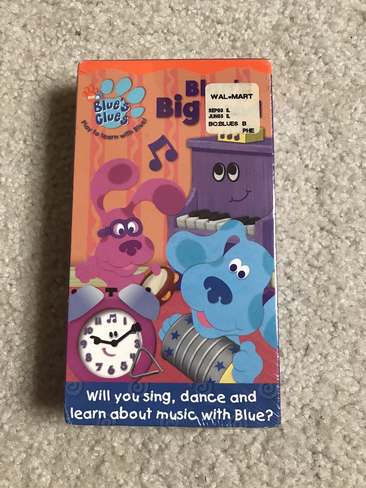 Blues Clues - Blues Big Band (VHS, 2003) for sale online | eBay