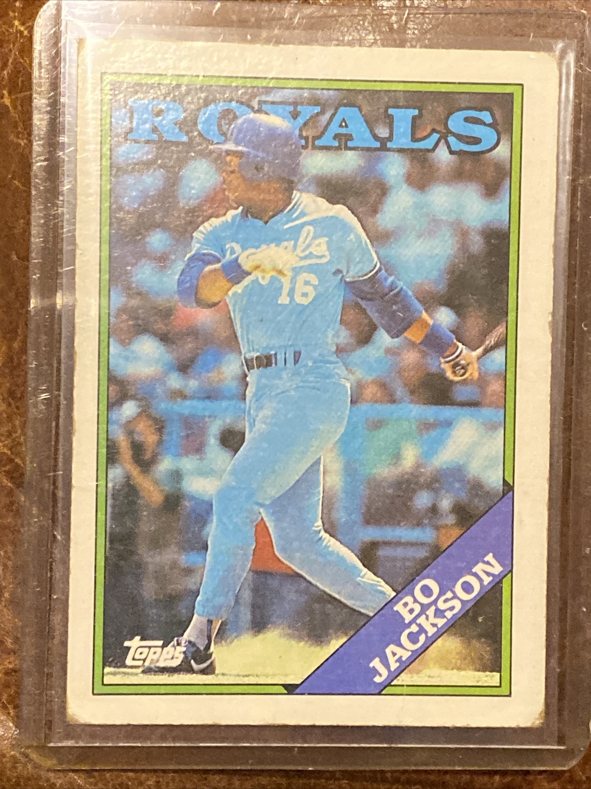 ULTRA RARE Bo Jackson Royals 1988 Topps #750 Error Card. Misprint ...