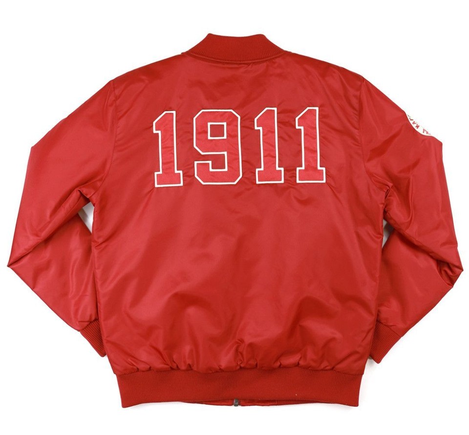 Kappa Alpha Psi M4 Bomber Jacket Crimson Red | eBay