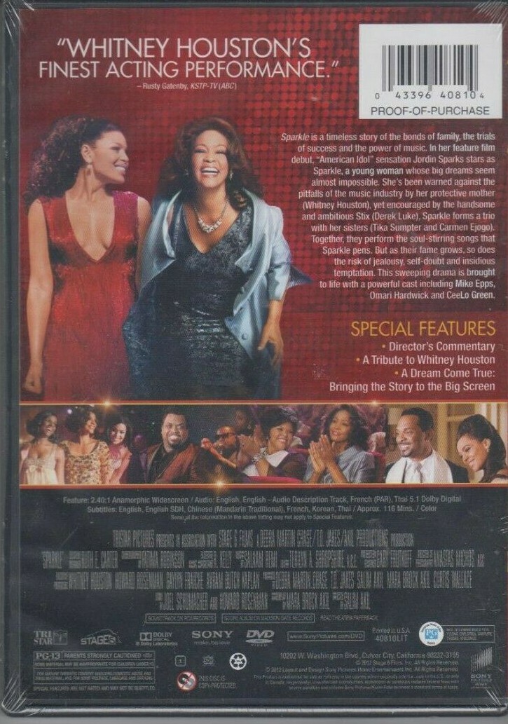 Sparkle (DVD, 2012) for sale online | eBay