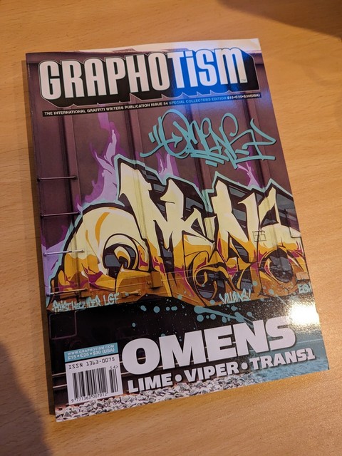 Graphotism International Issue 28 Graffiti Street Art Magazine Shok1 ...