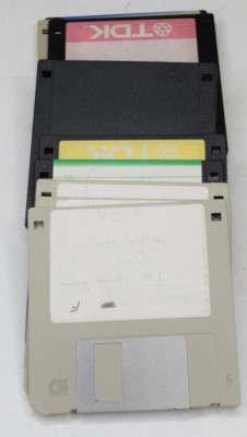 10 2HD 3.5" PC Floppy Disks 1.44 MB Used | eBay