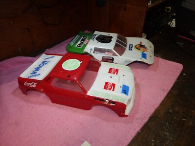 Vintage Parma Daytona RC Lexan Body 1/10 Scale Painted Race Car Plastic ...