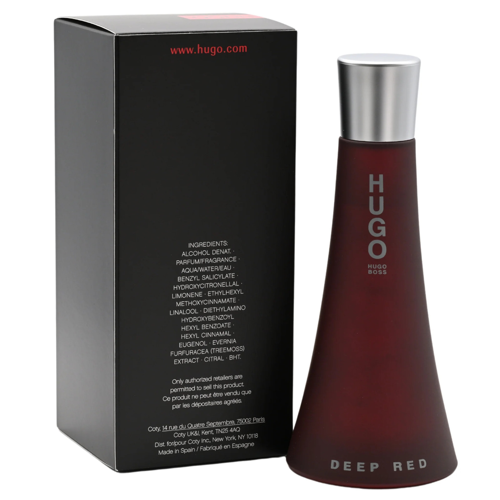 Deep Red by Hugo Boss Perfume for Women 3 / 3.0 oz EDP New In Box | eBay