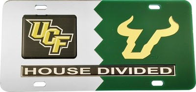 Central Florida (UCF) + South Florida (USF) House Divided Split License ...