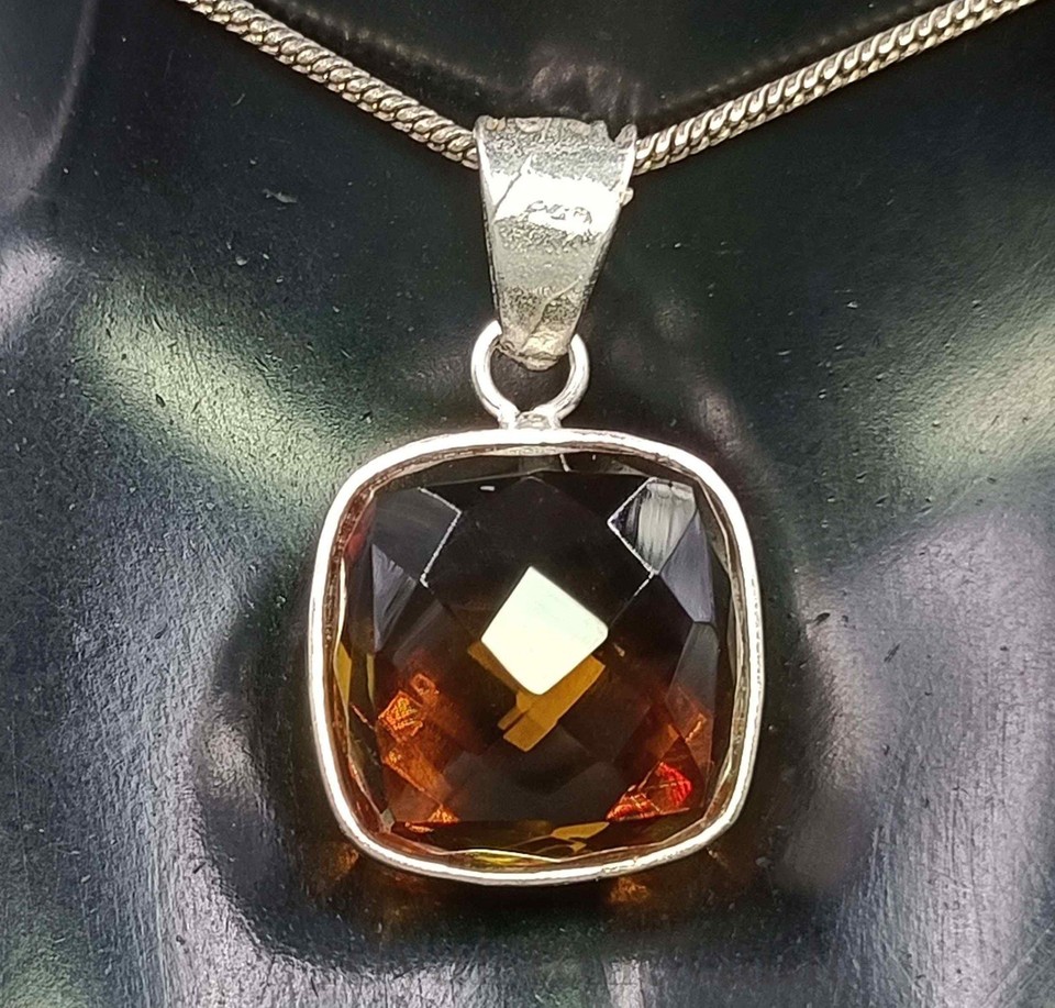 IGL Certified 67.35 Ct Color Change Alexandrite Pendant 925 Sterling ...