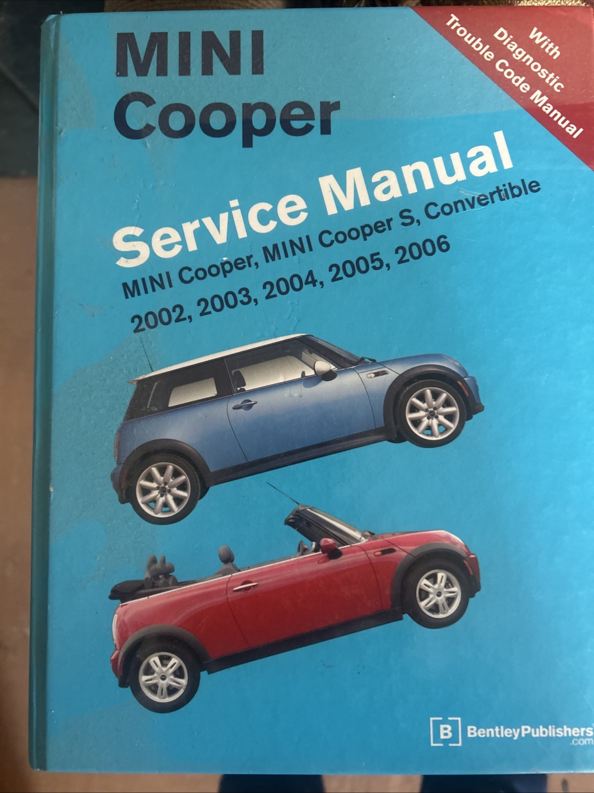 2002-2006 MINI Cooper S Convertible Bentley Repair Service Shop Manual ...