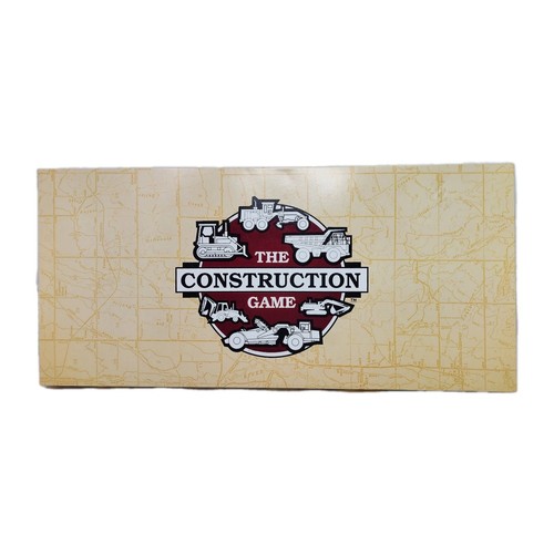 New Very Rare 1993 The Construction Game Limited Edition Board Game ...