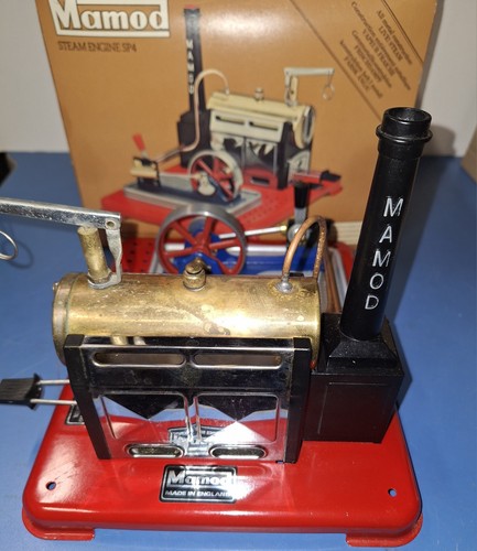 Vintage Mamod Steam Engine SP4 Original Box Fuel Tablets England ...