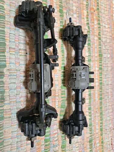Genuine Traxxas TRX4 Sport Front & Rear Portal Axle Assembly Spool 1/10 ...
