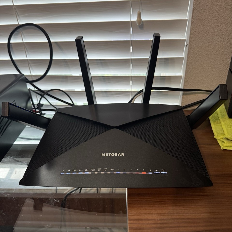 Netgear Nighthawk R9000 Router – AD7200 Tri-Band WiFi – WORKING - FAST ...