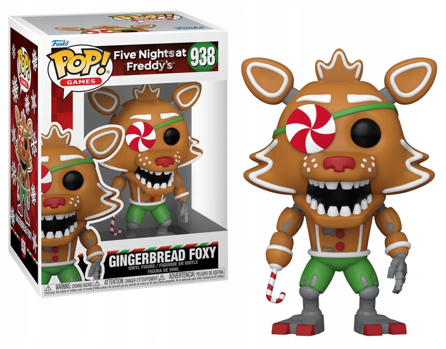 Купить Gingerbread Foxy, Five Nights at Freddys, Fnaf Figur ...