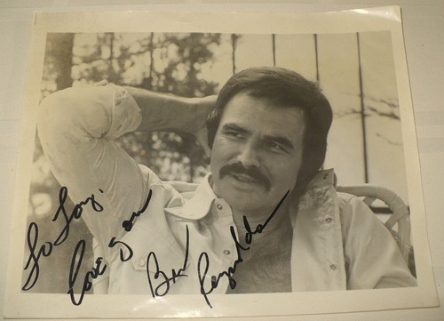 VINTAGE ORIGINAL SIGNED BURT REYNOLDS AUTOGRAPHED AUTOGRAPH PHOTO | eBay
