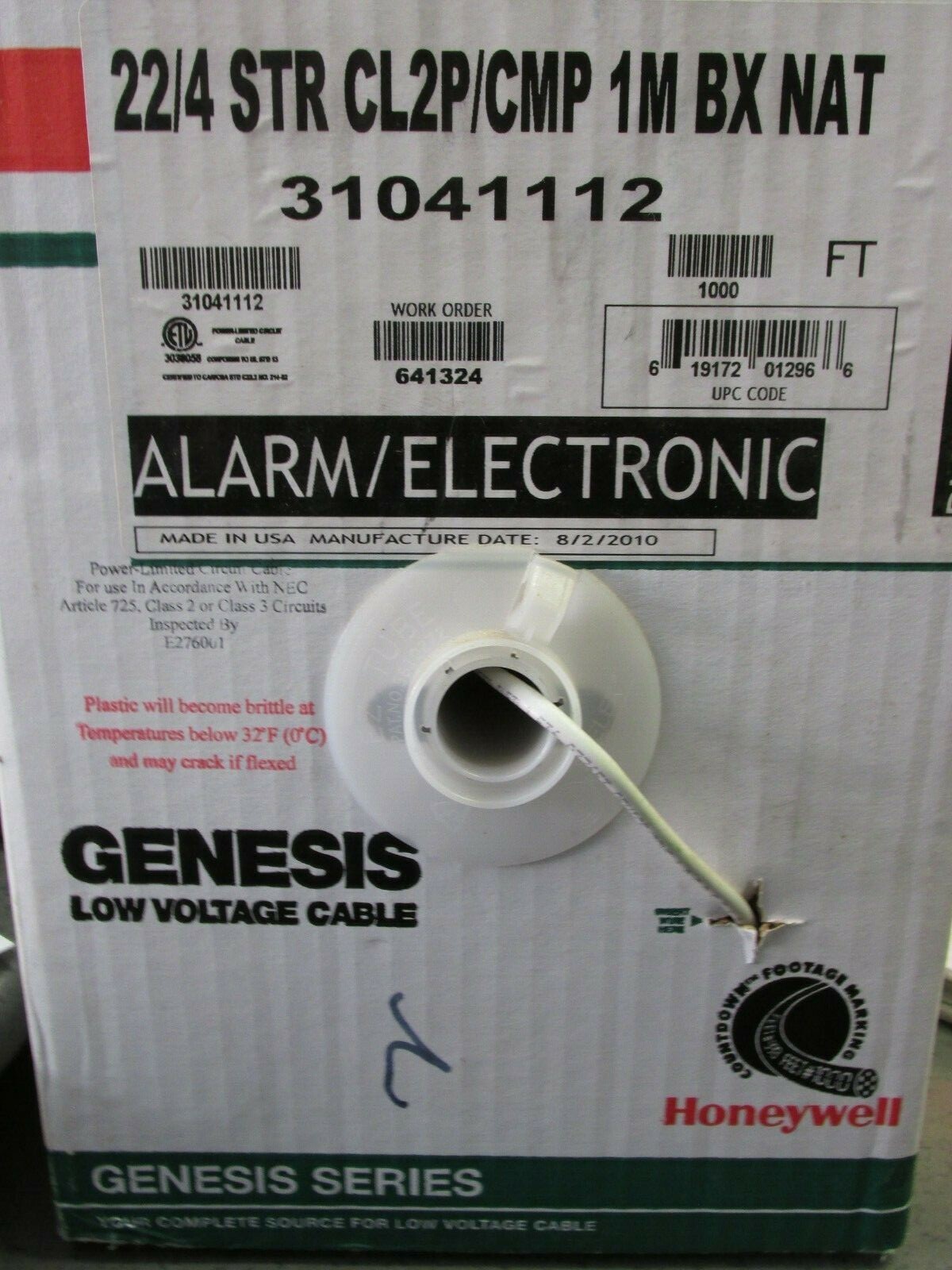 Honeywell Genesis 22/4 CL3P FPLP CMP 31041112 New 710 FEET | eBay