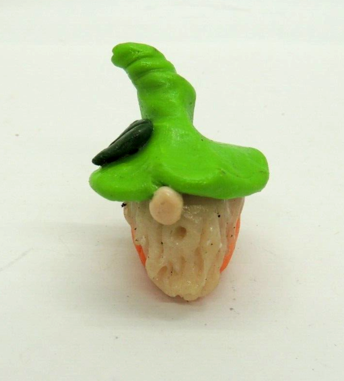 Miniature Clay Gnome Set 5 Gnomes 1 Tree Fairy Garden Diorama Fall ...