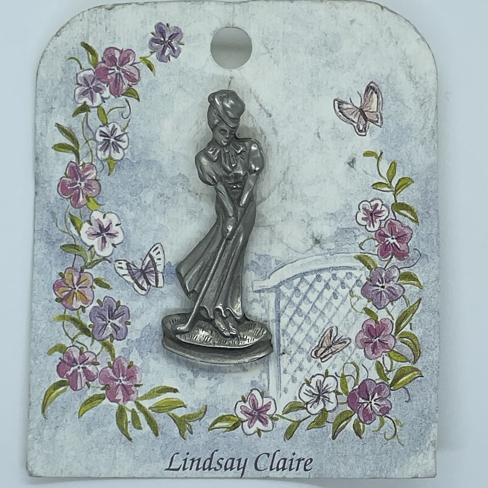 Lindsay Claire Designs Victorian Lady Golfer Tac Pin … - Gem