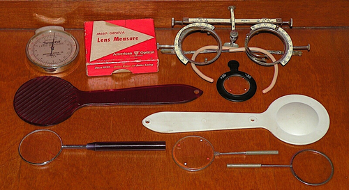 WWI 1911 US ARMY WELLSWORTH PRODUCT AMERICAN OPTICAL OPHTHALMIC TRIAL ...