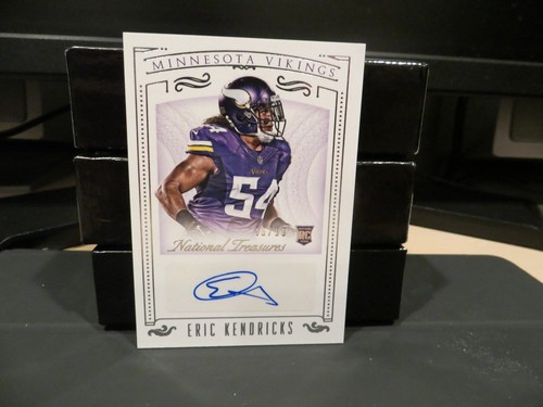 National Treasures Rookie Autograph Vikings Eric Kendricks 46/99 2015 ...