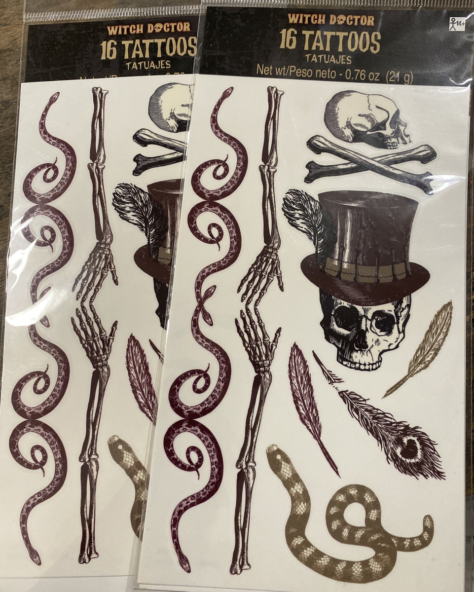 Voodoo Witch Doctor Tattoo