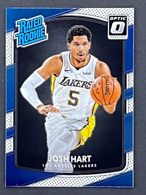 JOSH HART RC RATED ROOKIE CARD #171 PANINI DONRUSS OPTIC 2017/18 | eBay