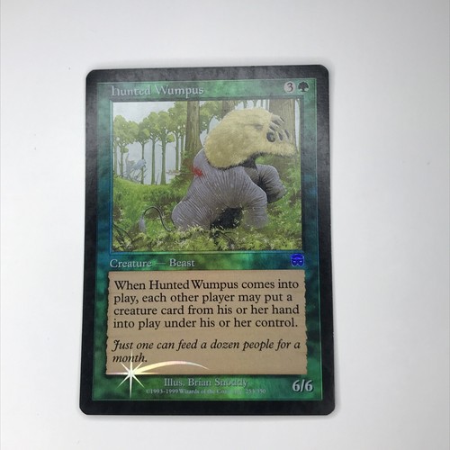 Magic: The Gathering - FOIL Hunted Wumpus - Mercadian Masques Vintage ...