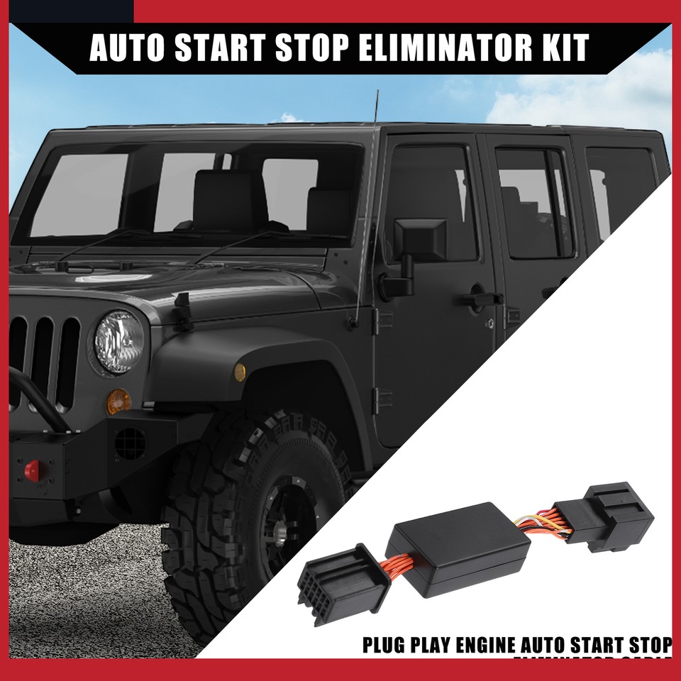 Pack of 1 Auto Start Stop Canceller For Jeep Wrangler JL JLU 2018-2023 ...