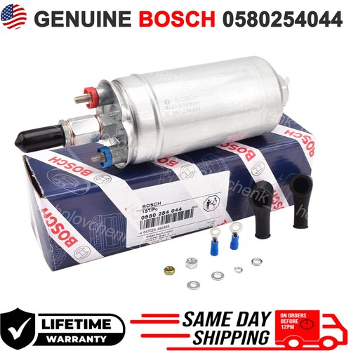 GENUINE Bosch 044 Universal Inline External Fuel Pump 0580254044 300lph ...