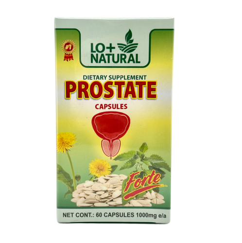 LO+ NATURAL Supplement Prostata/ Prostate 60 caps 1000 mg | eBay