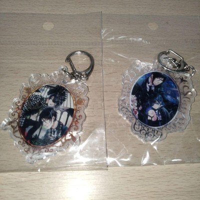 Black Butler Keychain Strap - Anime Keychain, Double-Sided Tape, Green ...