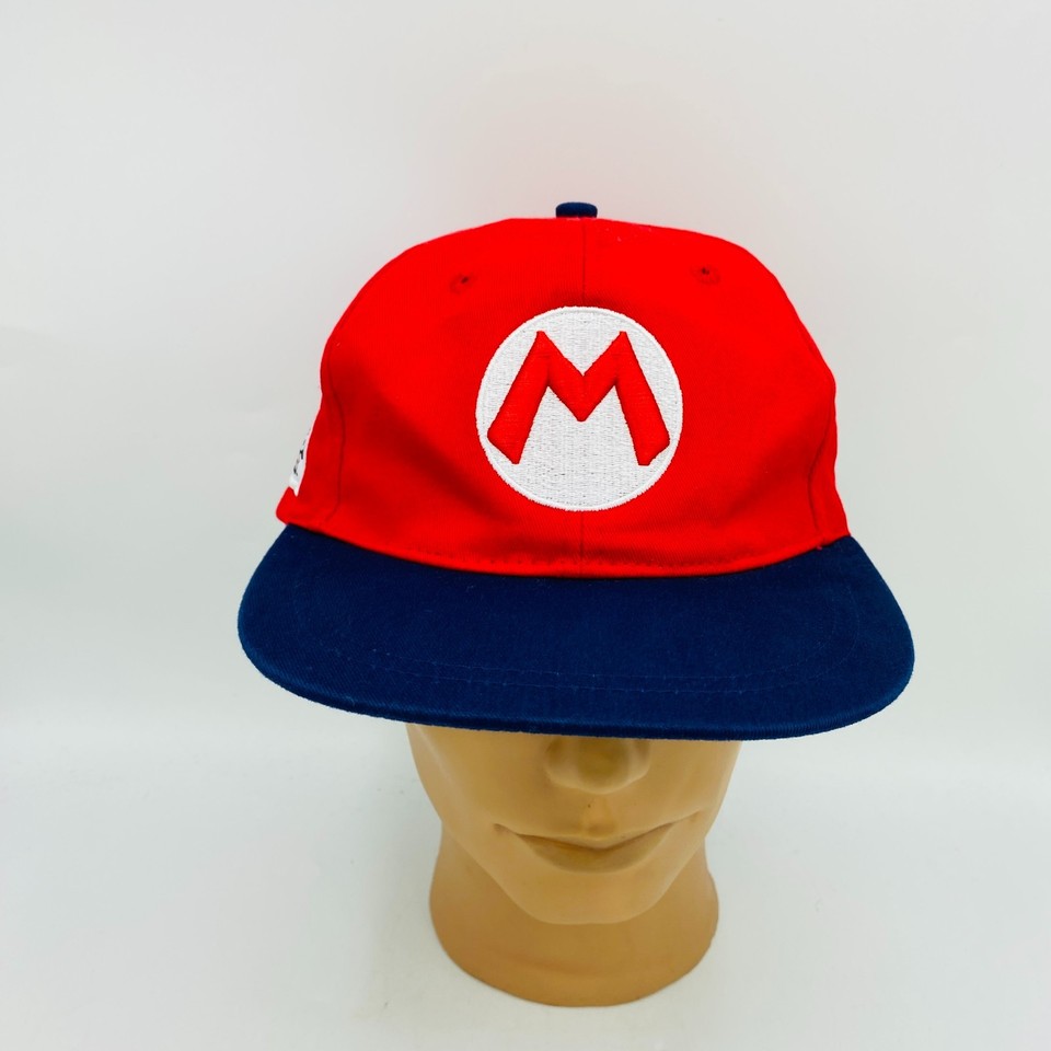 Super Nintendo World Mario Snapback Hat Mens OSFM Red Limited Universal ...